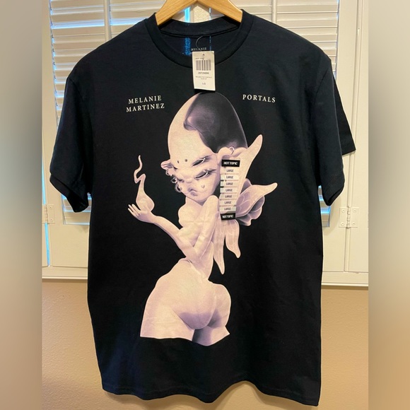 Hot Topic | Tops | Nwt Hot Topic Melanie Martinez Portals Black Tshirt With Design Large | Poshmark